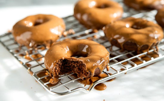 Red-Eye Doughnuts are Infused with Coffee and Glazed with Espresso | TASTE