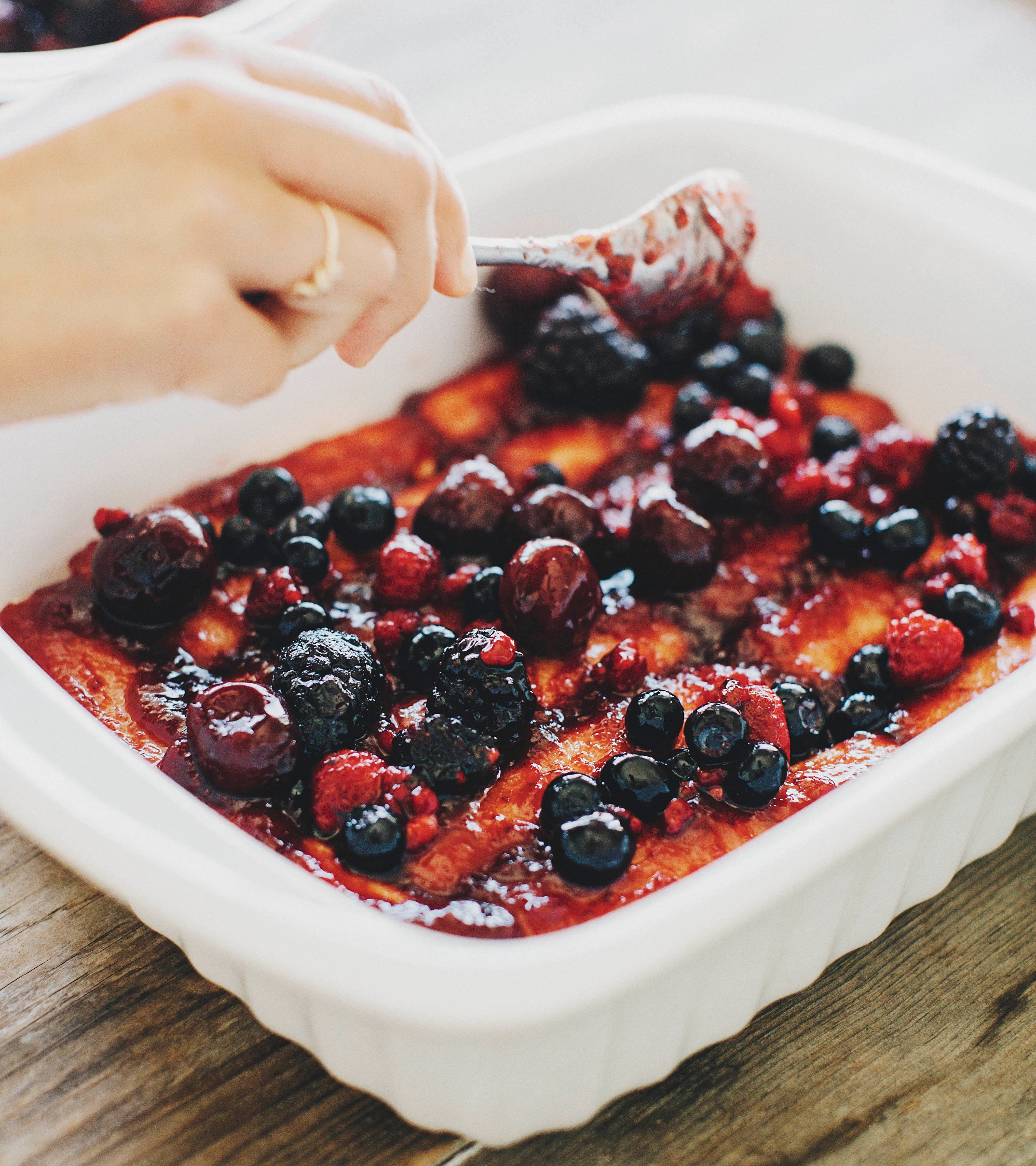 Mixed Berry Tiramisu | TASTE