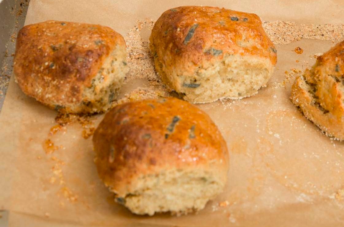 Sweet Potato and Sage Pull-Apart Rolls | TASTE