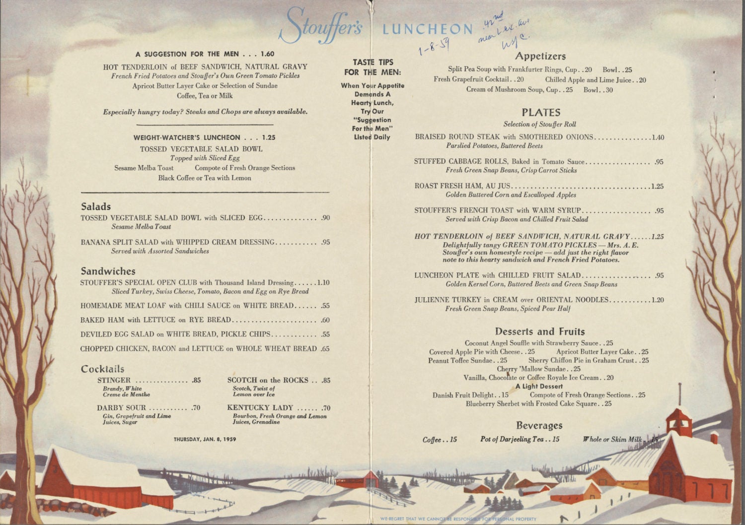 Stouffer's Secret Restaurant Past | TASTE