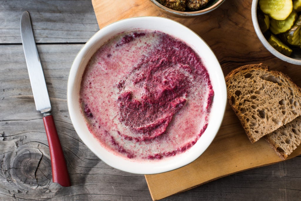 TASTE - Salt-Roasted Beet and Browned Butter Mousse | TASTE