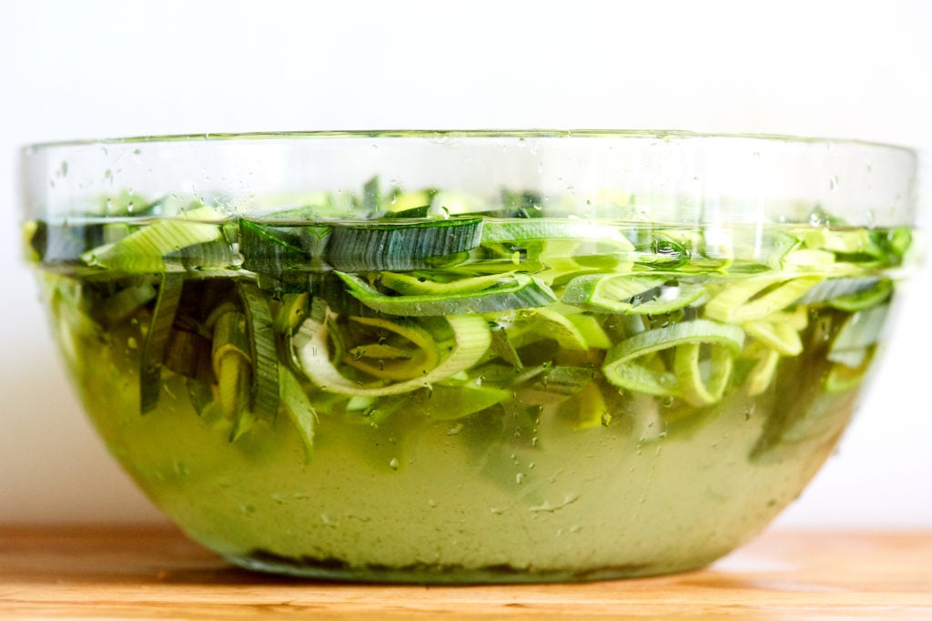 Don't Throw Out the Leek Greens | TASTE