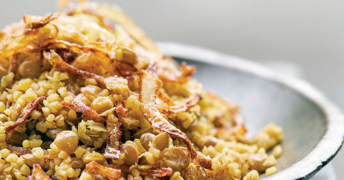 Bulgur Mejadra: Mjaddarat el Burgul | TASTE